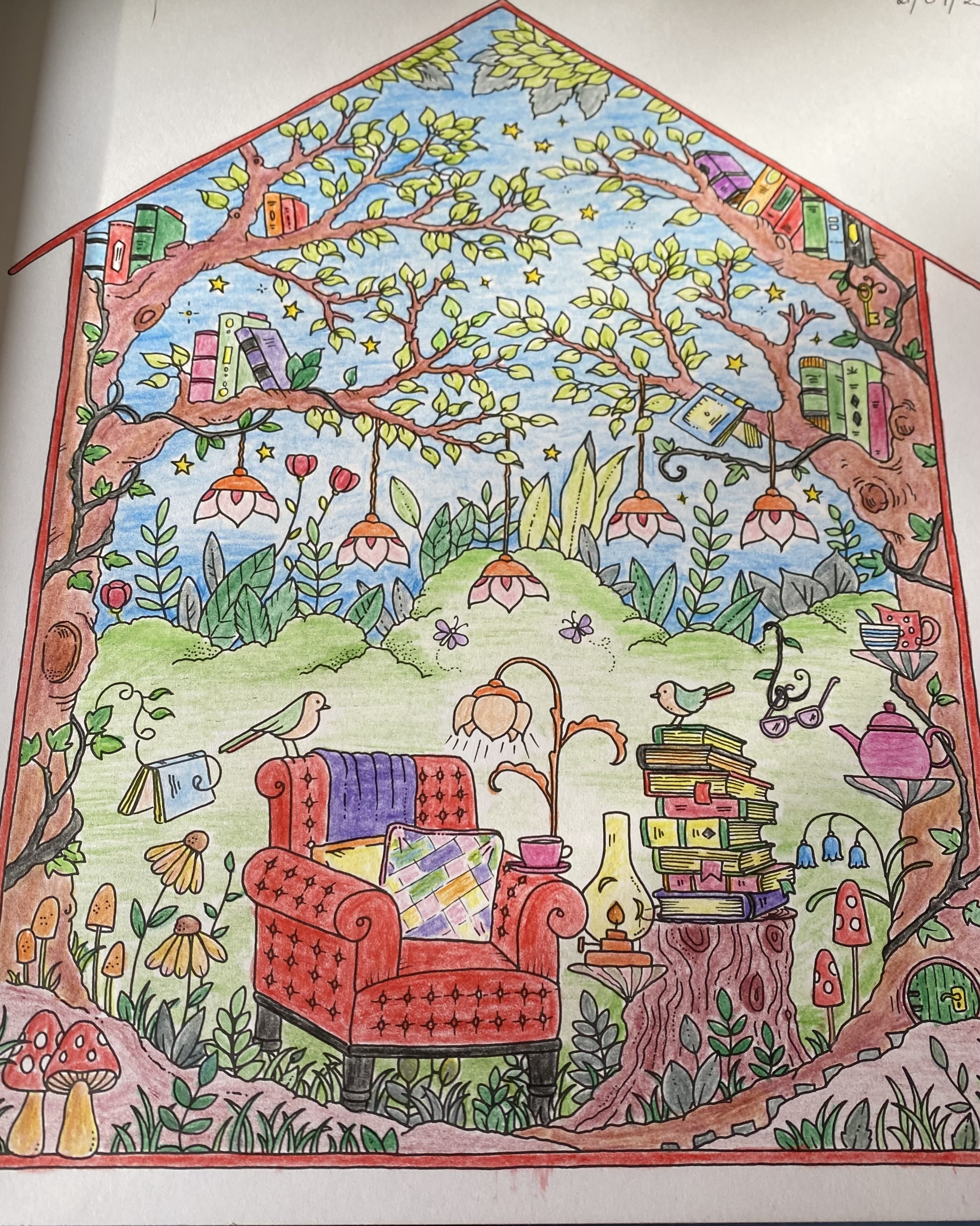 Contemplative colouring – Anne-O-tations